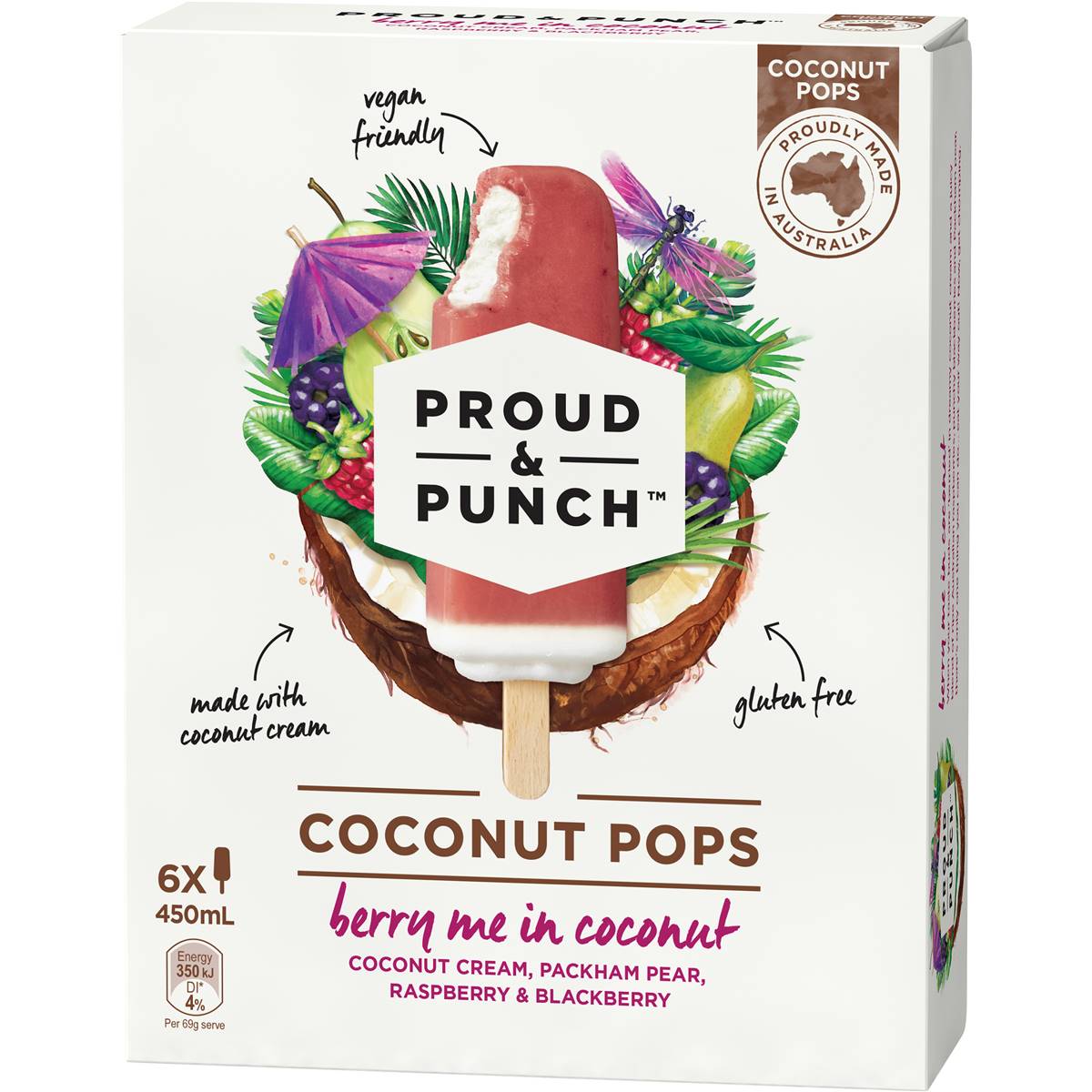 Proud & Punch Berry Me In Coconut Coconut Pops – Gluten Free Products ...