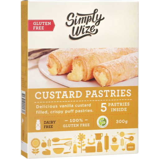 Simply Wize Gluten Free Custard Pastries – Gluten Free Products of ...