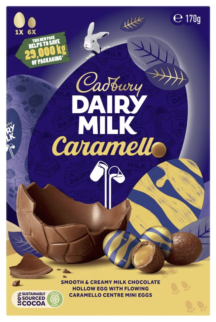 Cadbury Caramello Chocolate Easter Gift Box 170g – Gluten Free Products ...